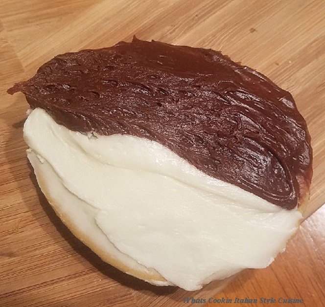 Half Moon Cookies | What's Cookin' Italian Style Cuisine