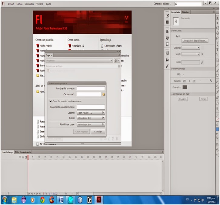 Aprender flash básico