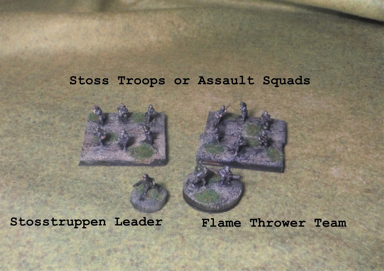 Jozi's Tin Man: First 10mm WW1 platoons ready for Trench Hammer