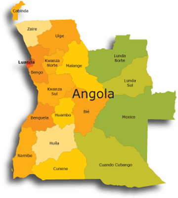 Angola: Geografia de Angola