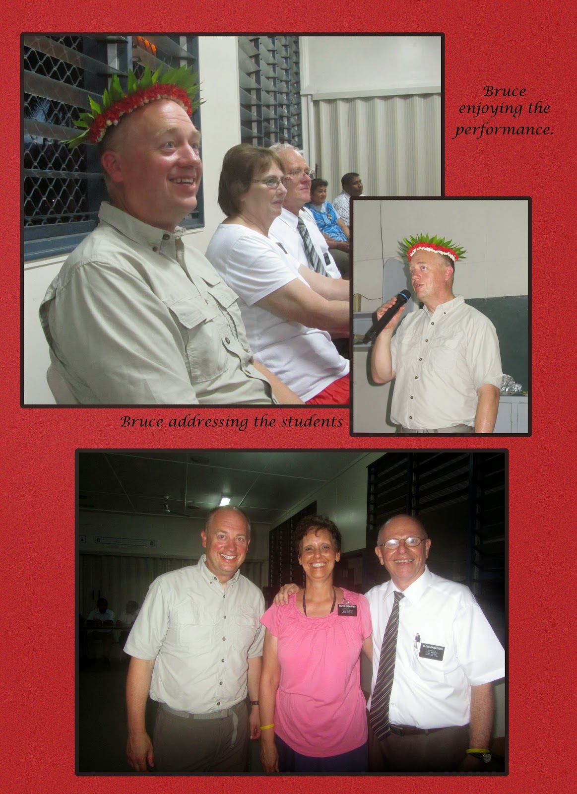 Rasmussens in Tarawa: Bruce Yerman Visit