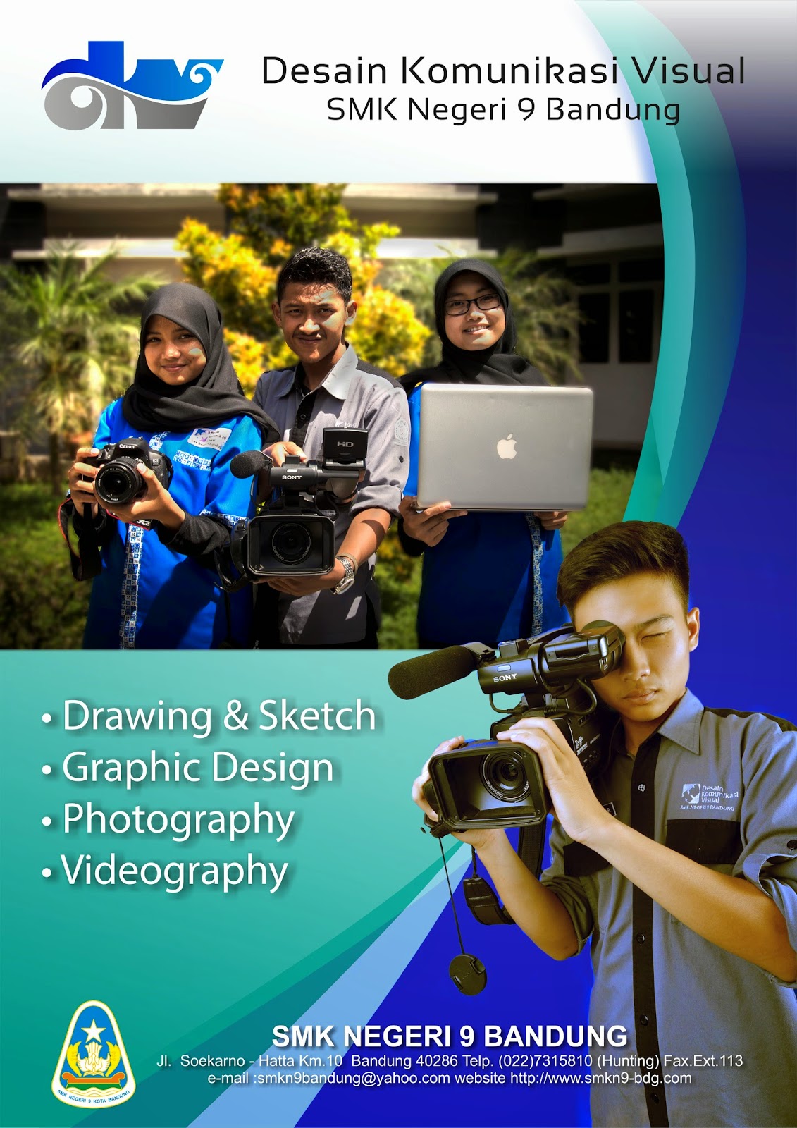 DKV SMKN 9 BANDUNG: Poster DKV SMKN 9 Bandung 2015