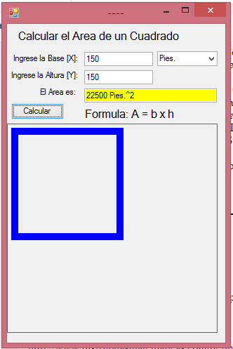 El blog de Manuel: Calculate the Area in Windows Forms with C# ...