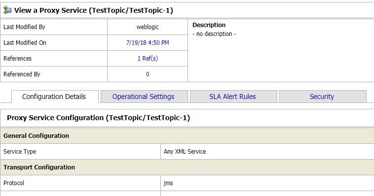 My SOA & OIC Learnings: How to Disable a Proxy Service in OSB