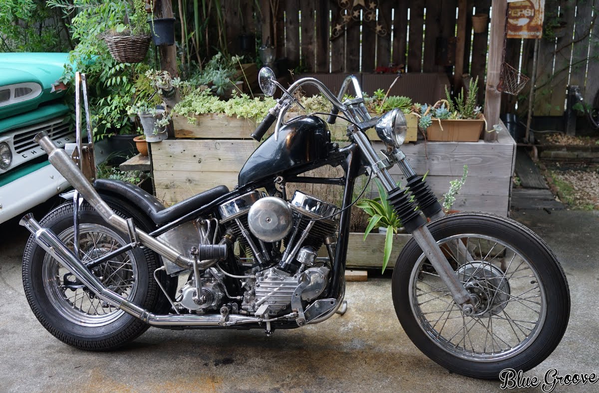 BLUE GROOVE SHOP BLOG: - SOLD - 49` PANHEAD CHOPPER