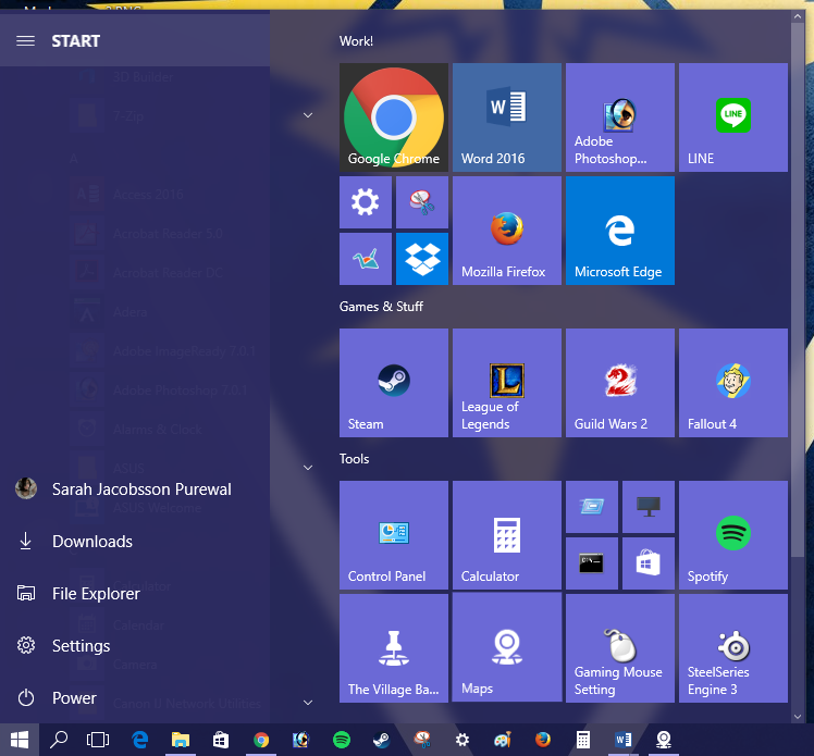 Customize Windows 10 Start menu | Green-Teck