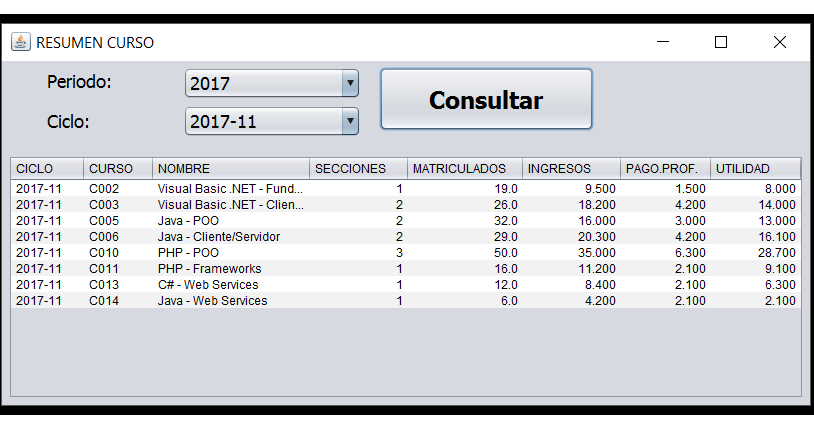 DESARROLLA SOFTWARE: CONSULTAS AVANZADAS CON JDBC