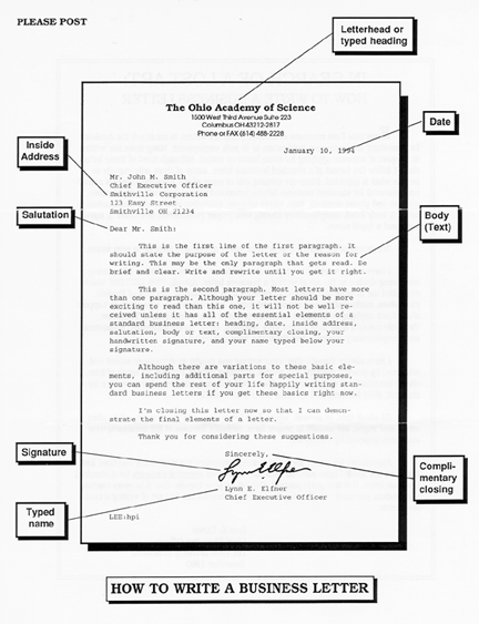 Nae's blog: Business Letter