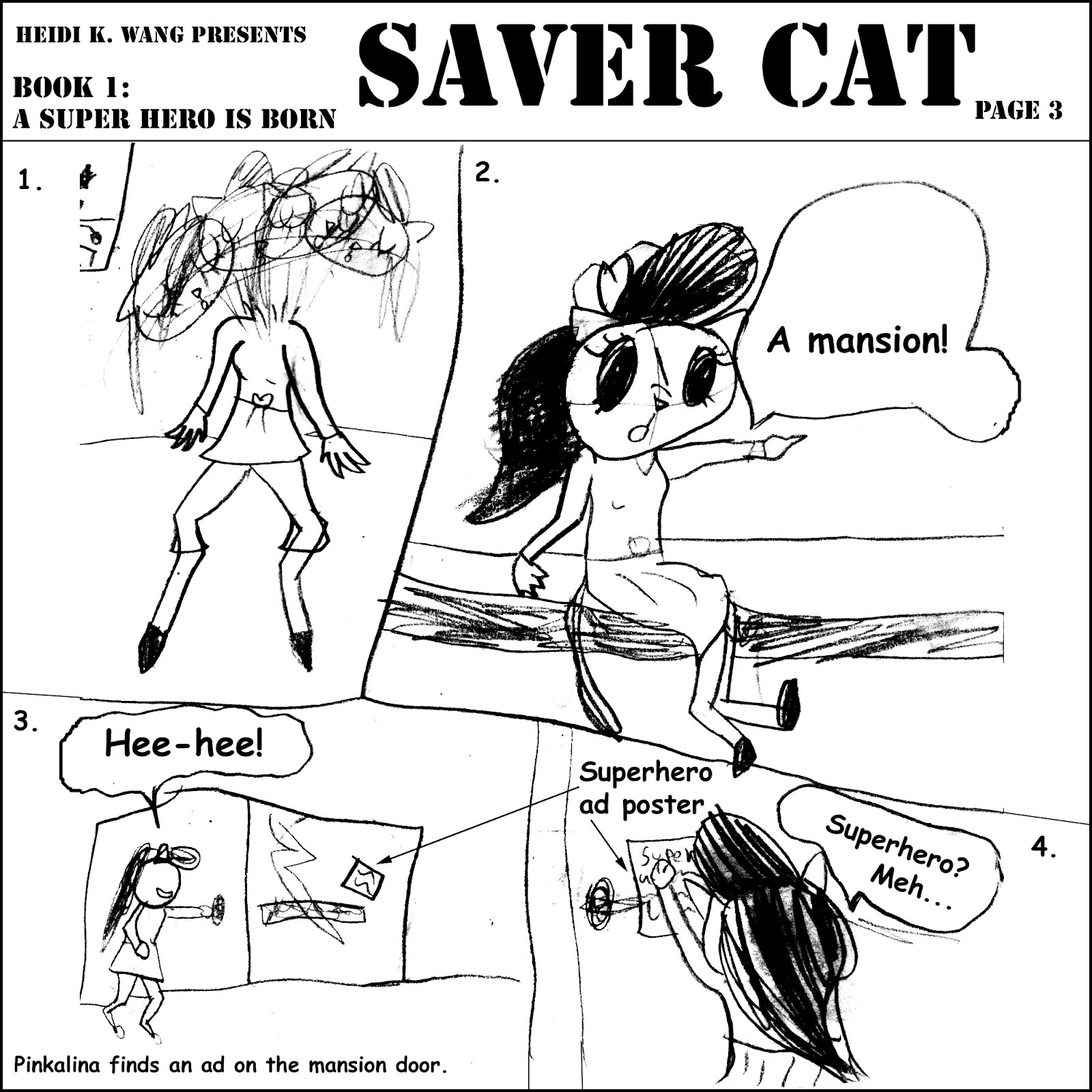 Heidi K. Wang Presents Saver Cat