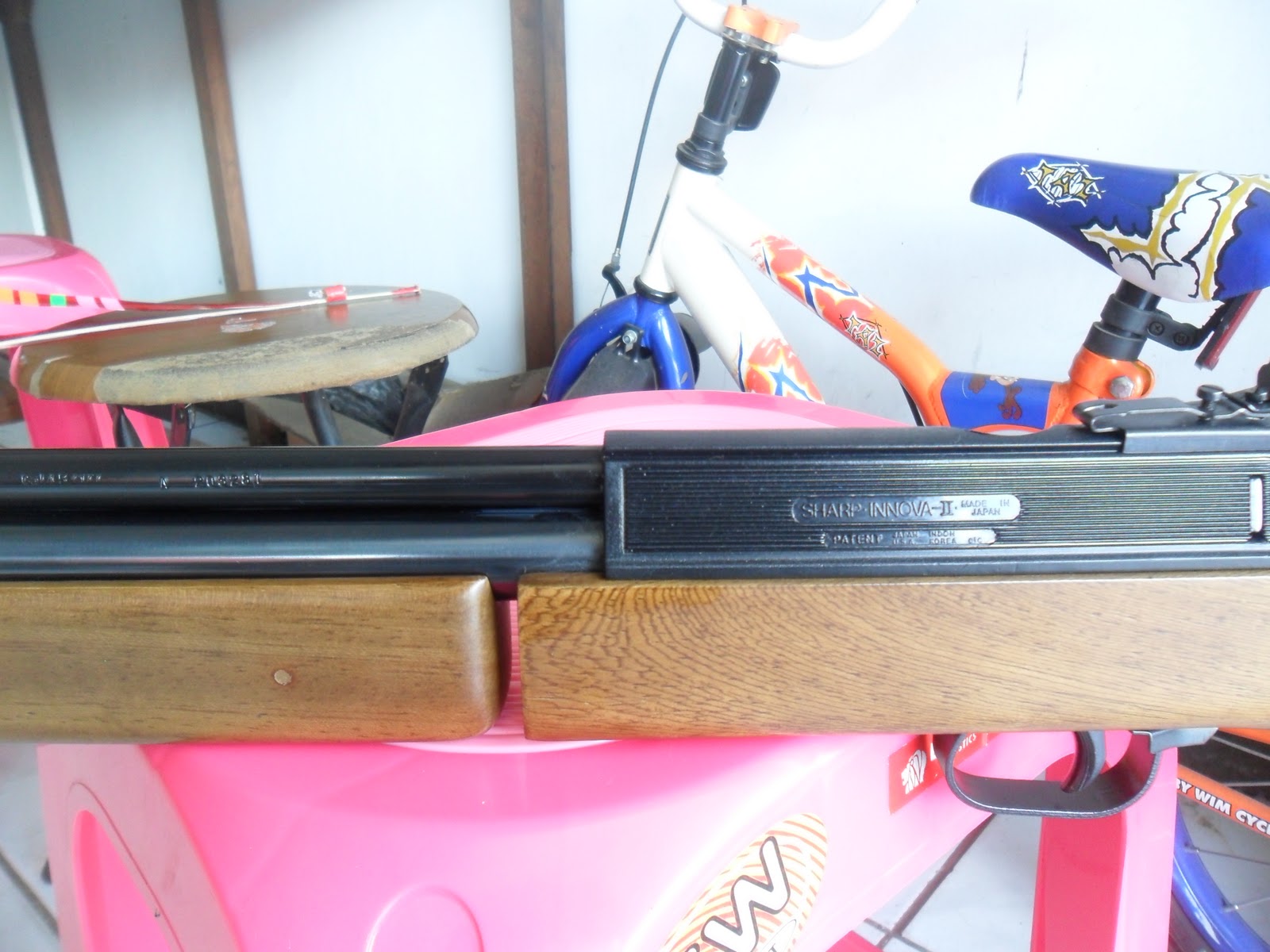 AIR RIFLE HUNTING AND MATCH: SENAPAN SHARP INOVA II 4N JAPAN