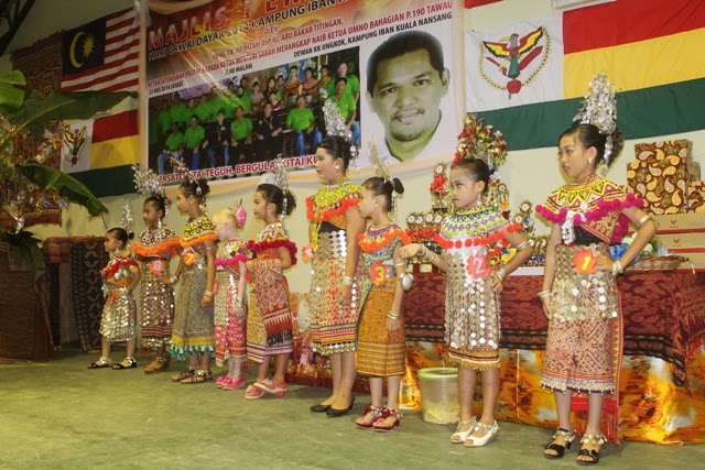 Datuk Haji Nizam DSP Abu Bakar Titingan: Pesta Gawai Iban Dayak Kg Iban ...