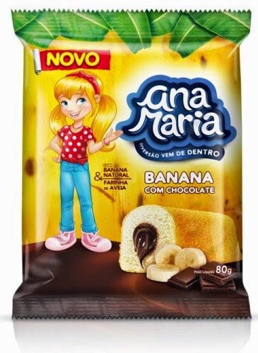 Blog Let´s go, Girls!!: Ana Maria Banana com Chocolate chega ao mercado