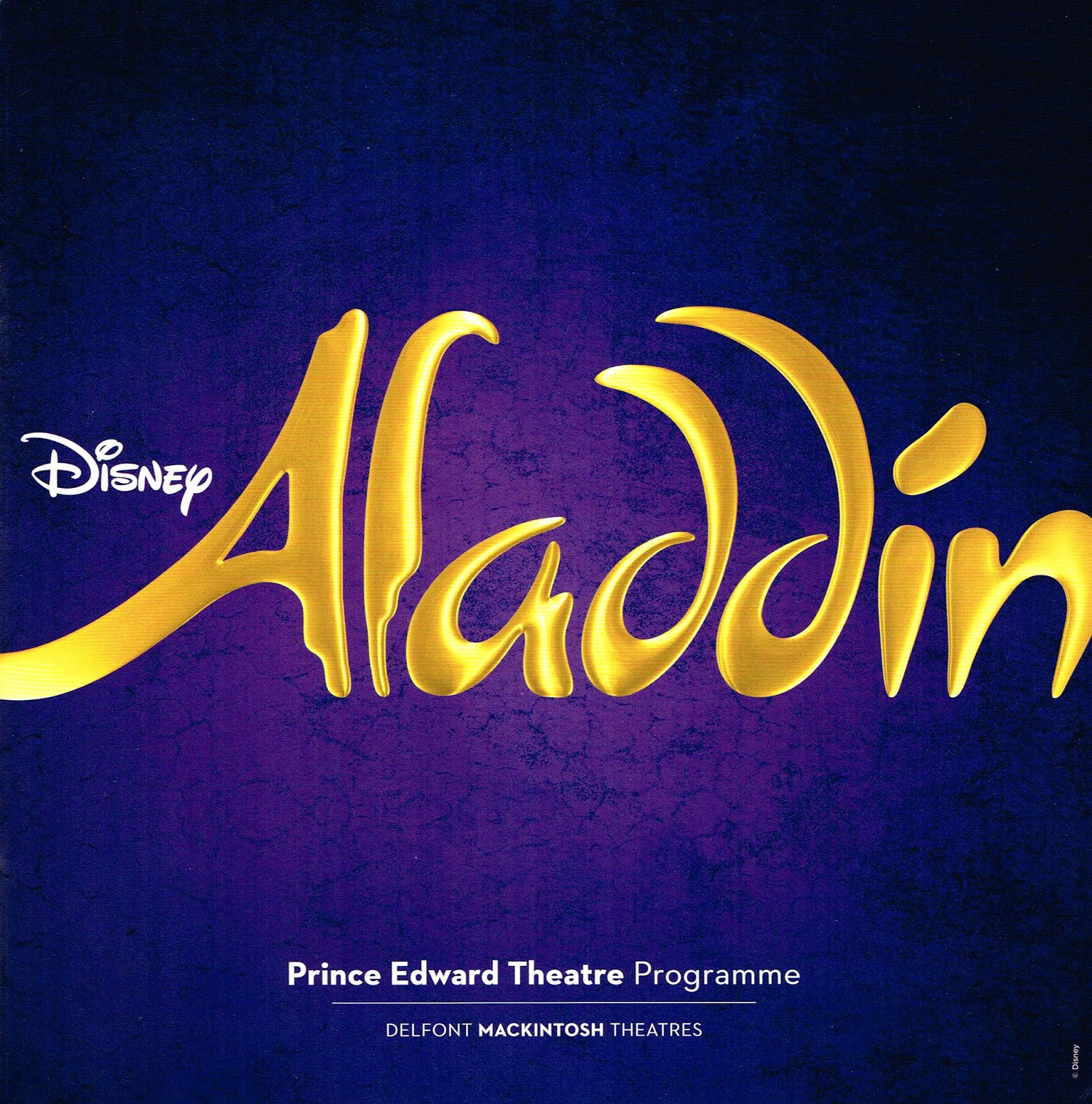 Jorge's Place: ALADDIN – London 2016: A Theatre Review