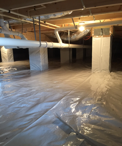 Conditioned Crawl Space Project Adds Square Footage to Home