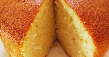 FOODEE: Hot Milk Sponge Cake - Amish Recipe