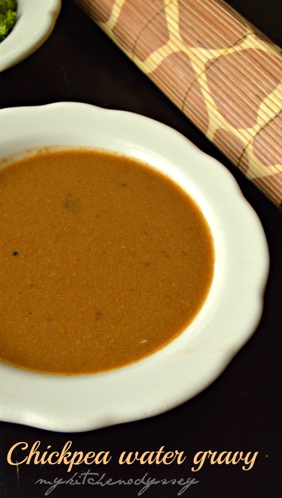 Indian Style Chickpea Water Gravy Recipe | Bassaru Recipe | Karnataka ...