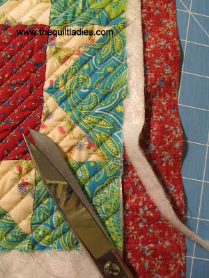 Self-binding a Quilt Tutorial - Beth Ann Doing