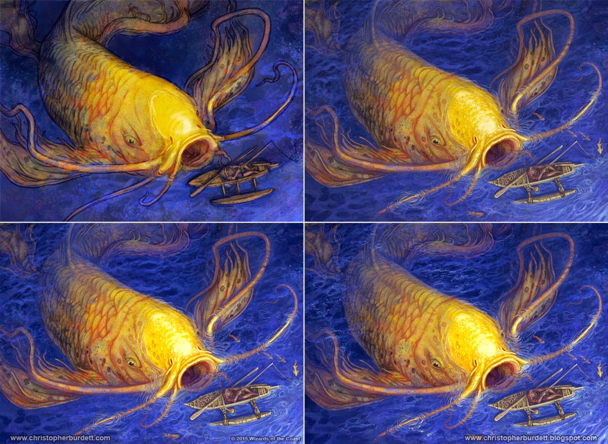 The DOODLES, DESIGNS, and aRT of CHRISTOPHER BURDETT: Ancient Carp ...