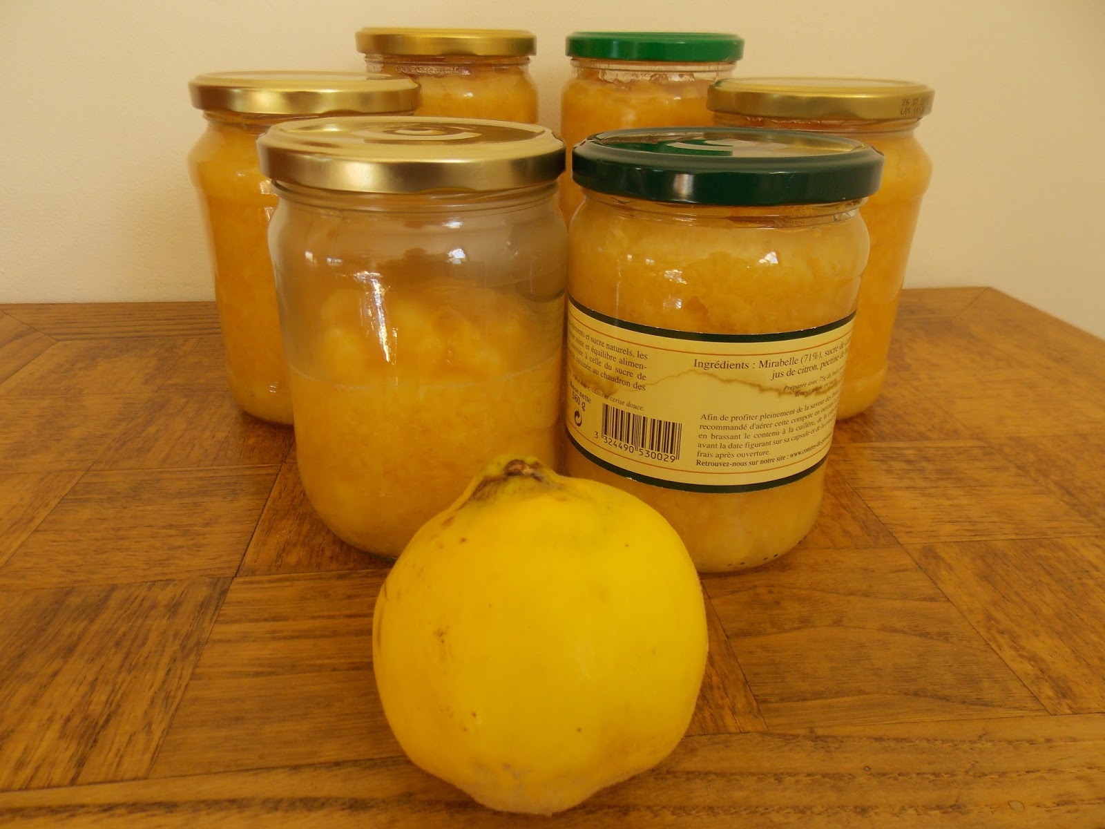 La récolte des coings