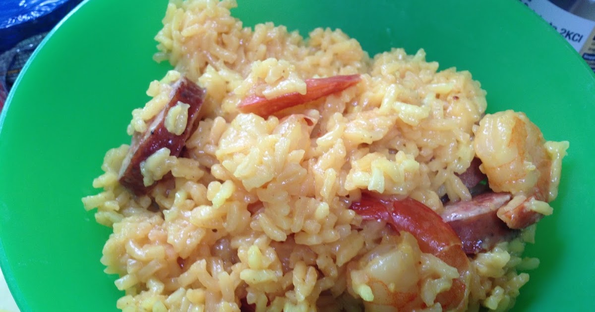 Food Glorious Food-A Culinary Obsession: Easy Shrimp and Yellow Rice