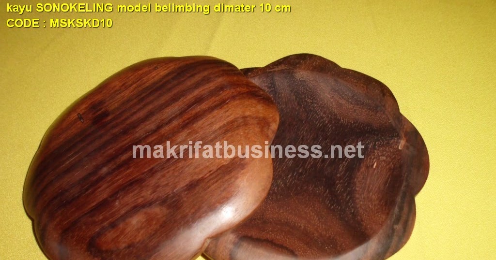 Mangkok sambal kayu SONOKELING model belimbing diameter 10 cm by: IMDA ...