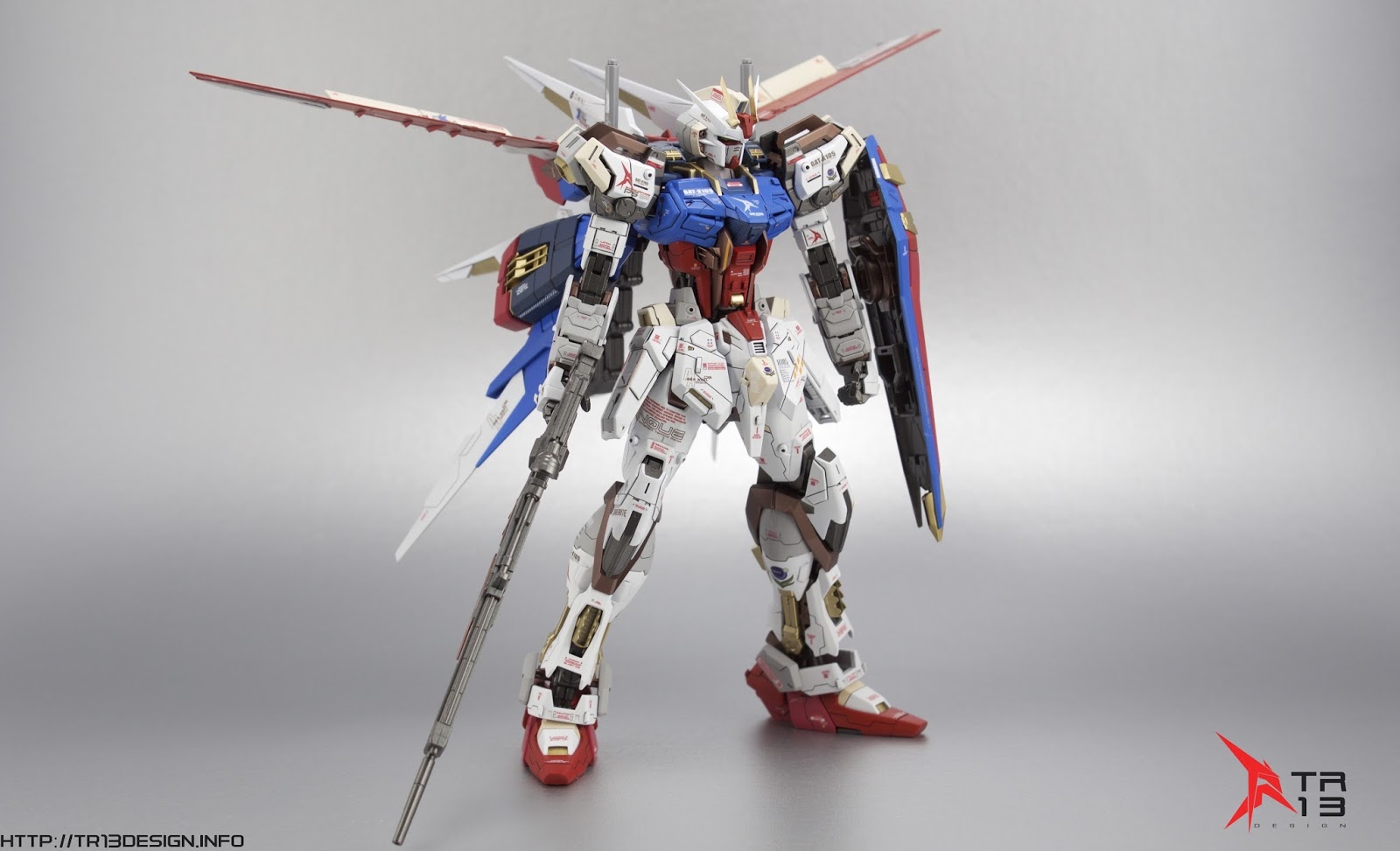 GUNDAM GUY: 1/100 Perfect Strike Gundam Advanced - Customized Build