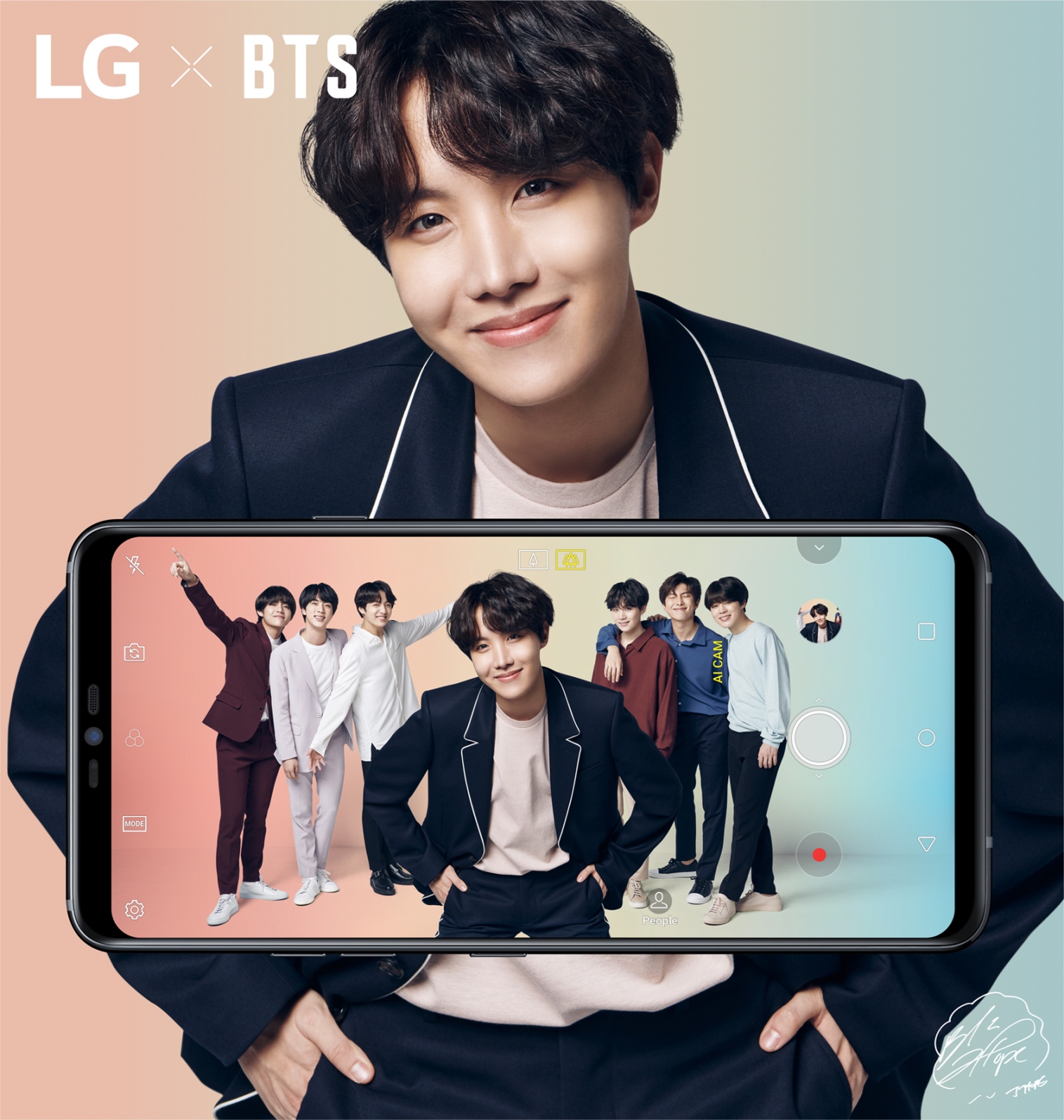 BTS 防彈少年團擔任 LG 電子行動通訊代言人 ~ 星光娛樂流行網