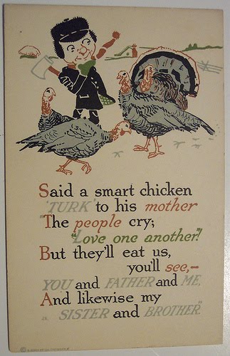 Nothing But Limericks: Thanksgiving Limericks - Said A Smart Chicken ...