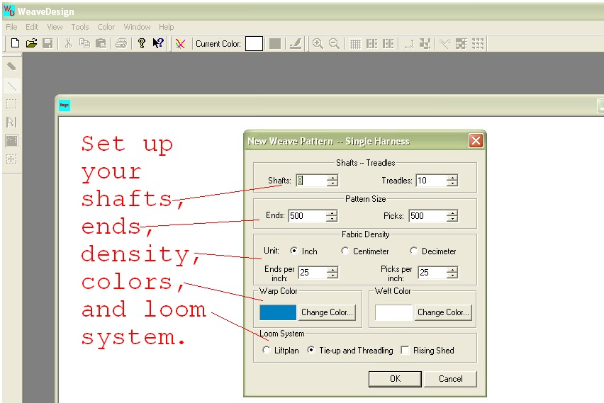 Weave-Away: Weave Design tutorial