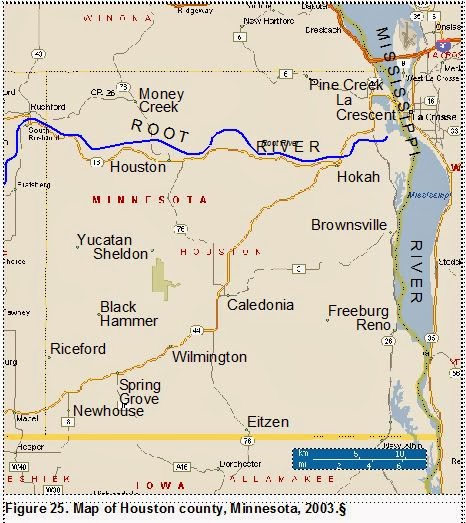 Mosel-Miami Musings: Houston County, Minnesota—background for family ...