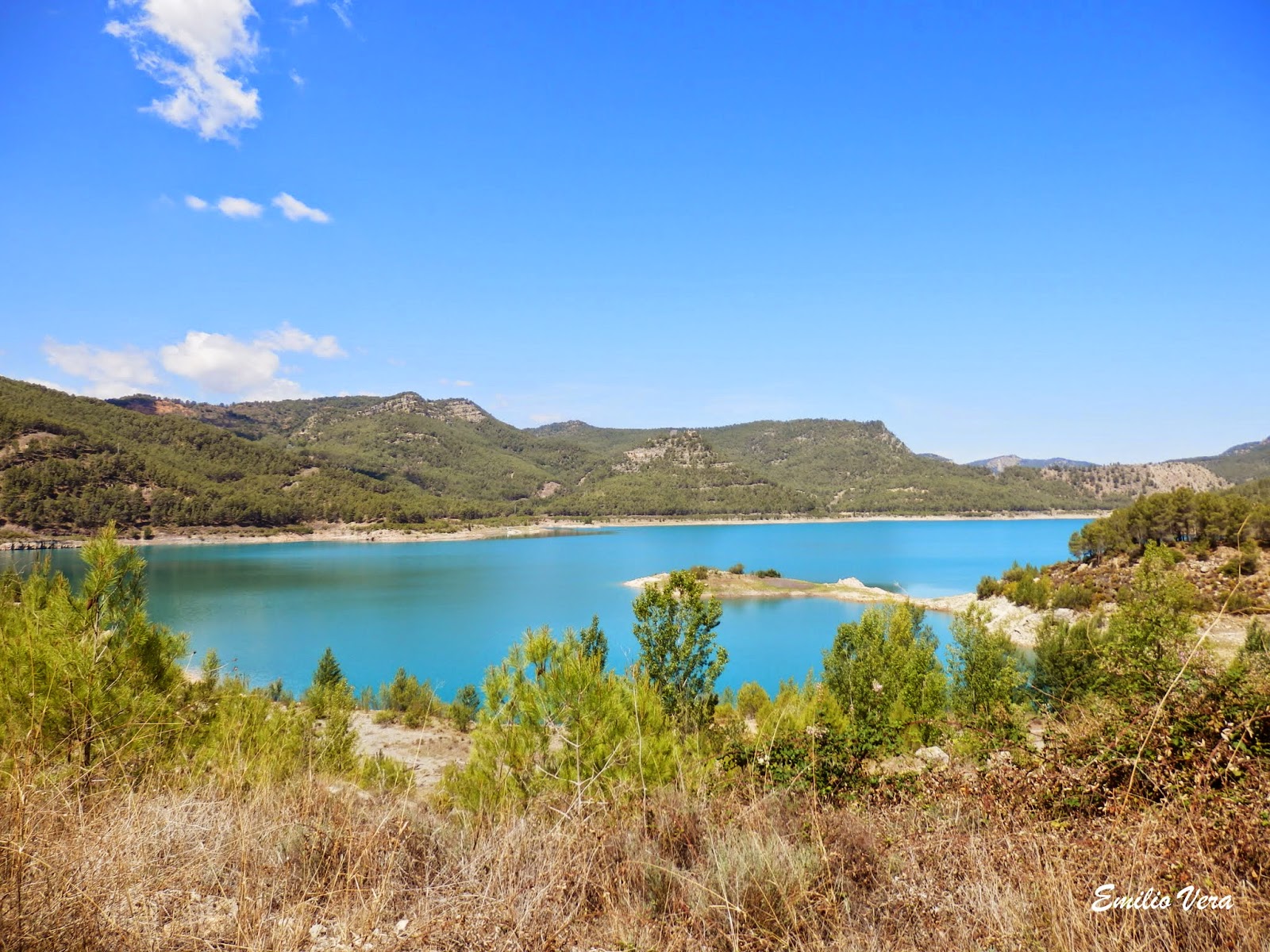 CAMINANDO HACIA LAS ALTURAS: PANTANO DE ARENOSO-LOS MOLARES (8/7/2014)