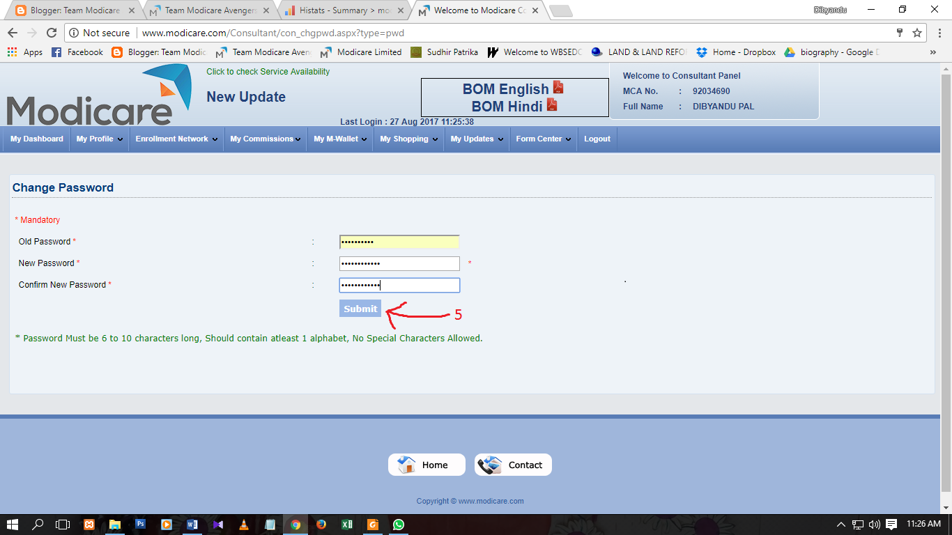 Team Modicare Avengers: How To Recover Modicare Password For Login ...