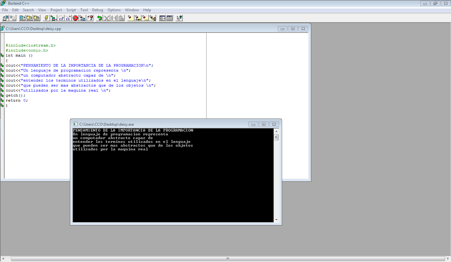 PROGRAMACIÓN ESTRUCTURADA: PRACTICAS NUMERO 1