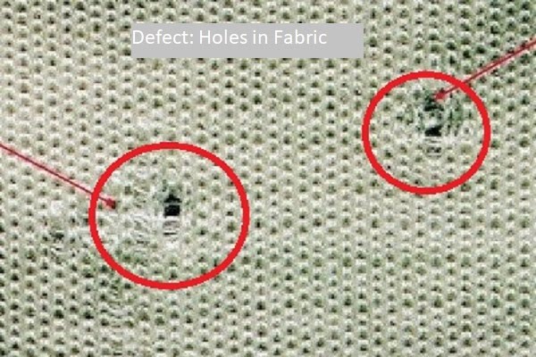 List of Garment Defects with Images