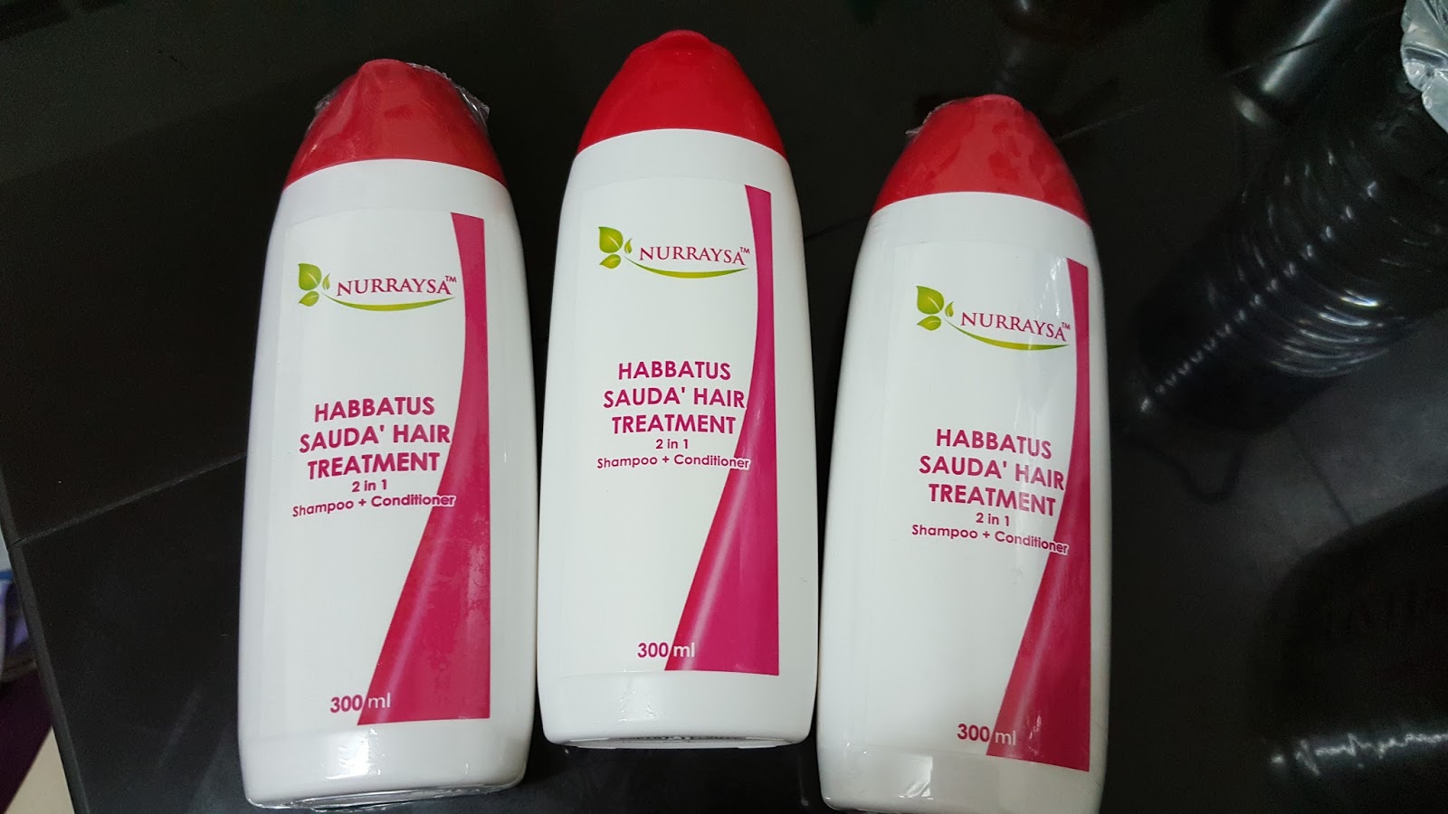 Blog Ida Fazli: Review: Syampu Habbatussauda Nurraysa