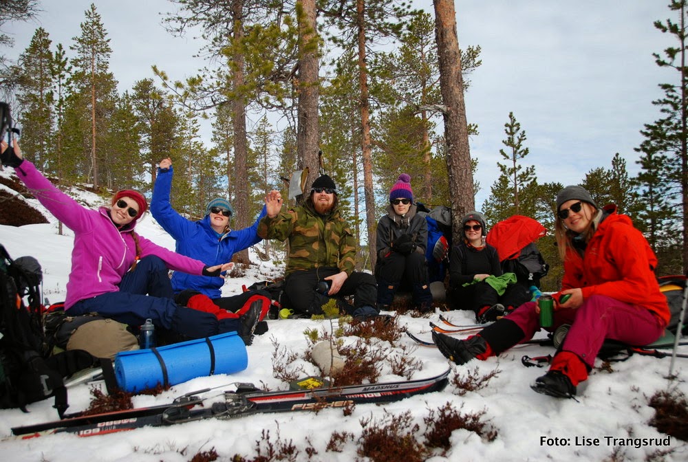 Naturlig Jobb: Bålvakt ved Stemtjønna - med blanke ark og fargestifter tel