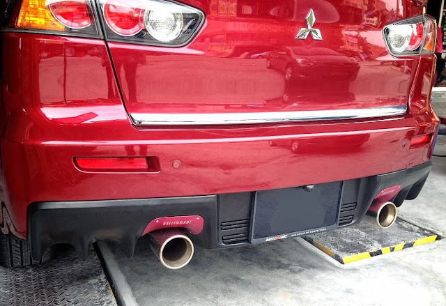 MING HONG MOTORSPORT : PROTON INSPIRA CONVERT TO EVO X BODYKIT （PP）