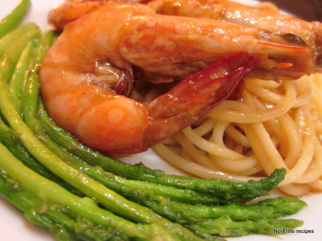 King Prawn Spaghetti