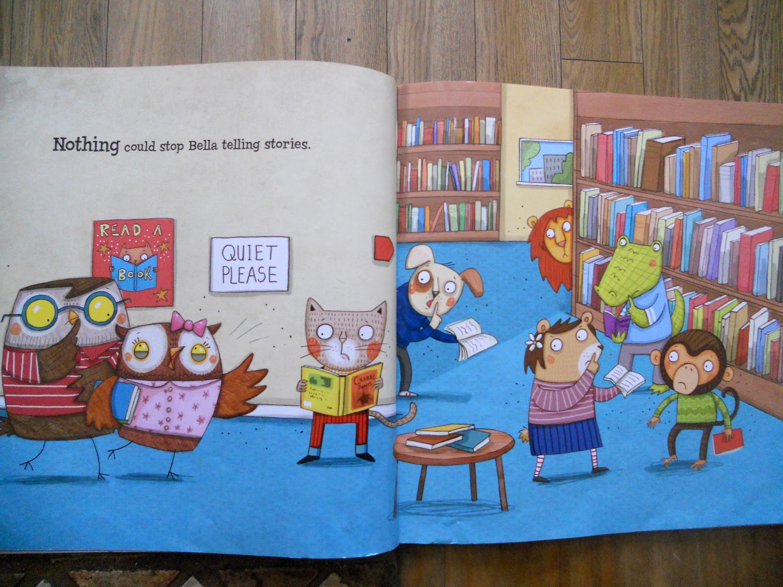 Missus B's Picture Book Reviews: Bella the Storyteller