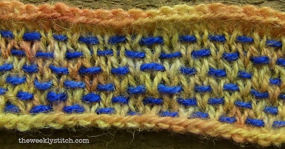 Swedish Weave | The Weekly Stitch