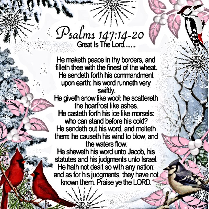 Psalms 147 14 20 Psalms 147 14 20