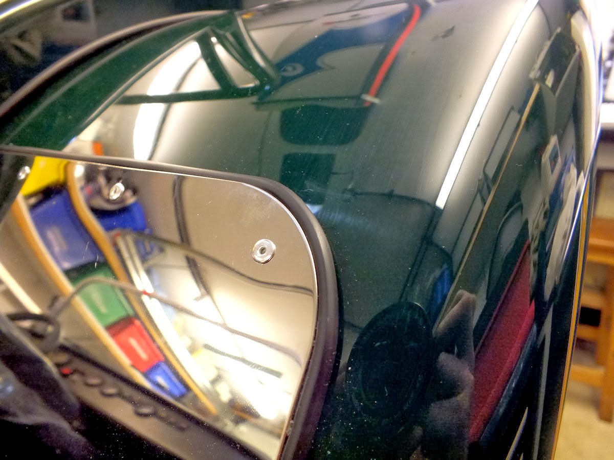 Caterham Seven Build: Day 16 - Wheel Arch, Carpet & Mirrors