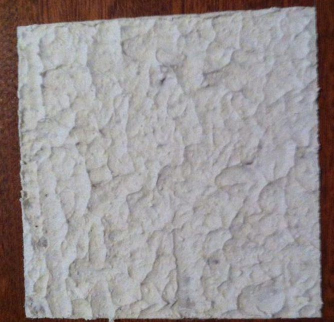 Elementos Complementarios de la Edificación : Ficha de Pasta texturizada