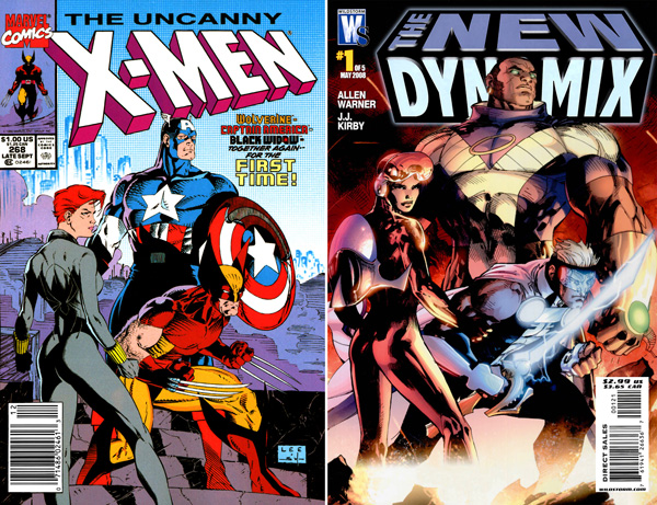 I love comic covers: The Uncanny X-Men #268 Homages