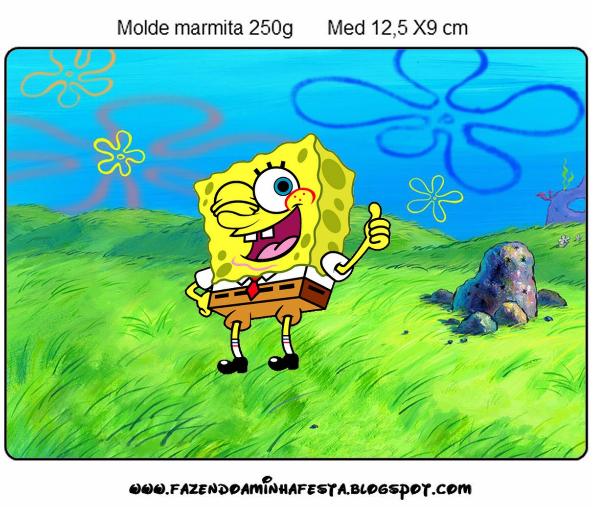 SpongeBob SquarePants: Free Printable Candy Bar Labels. - Oh My Fiesta ...