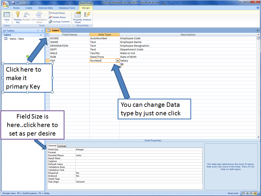 Latest Topics: Learn Microsoft Access – Part I