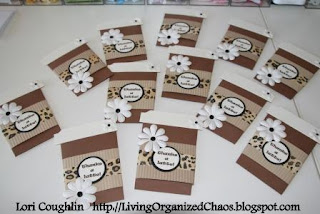 Organized Chaos...: "Thanks A Latte!" Coffee Cup Slider Card / Gift ...