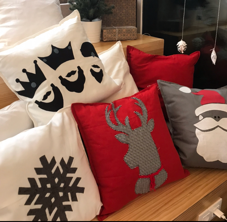 Woolahop: TALLER DE COJINES NAVIDEÑOS