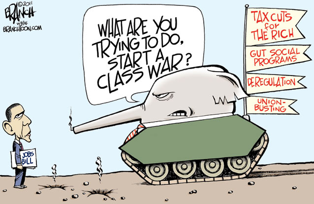 That's interesting...: Class warfare