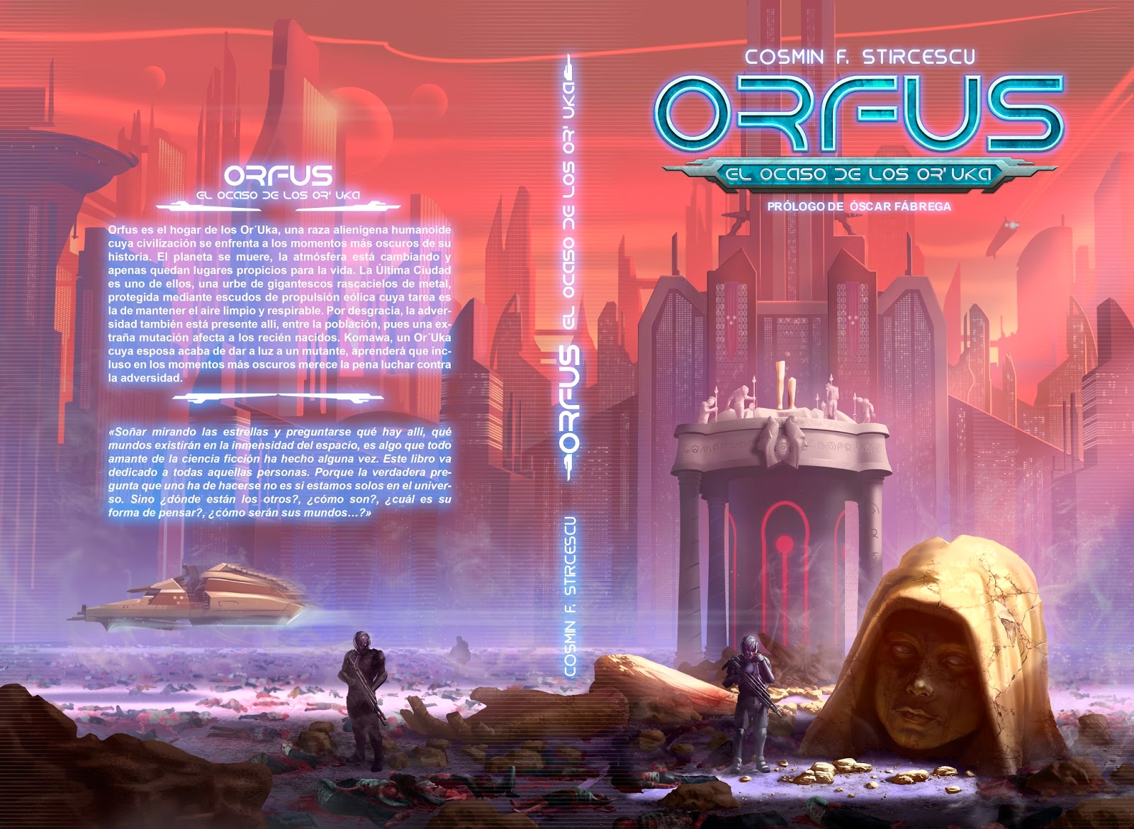 La Forja de Leyendas: Booktrailer + Sorteo: Orfus el Ocaso de los Or´Uka.